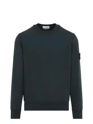 Stone Island Cotton Crewneck Sweatshirt - Green
