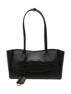 HIDESINS Shopper Small Leather Tote - Black