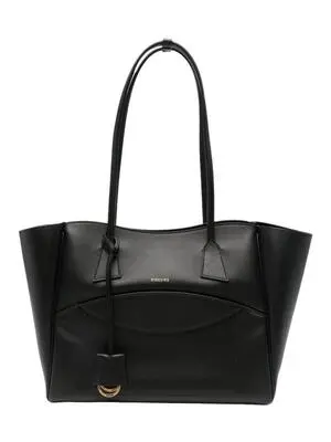 HIDESINS Leather Shopper Bag - Black