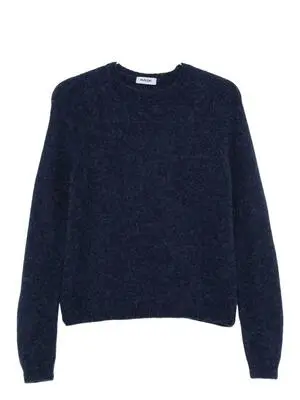 BASE Wool Crewneck Sweater - Blue