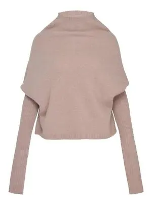 Rick Owens Long-sleeve Crater Maglia - Red