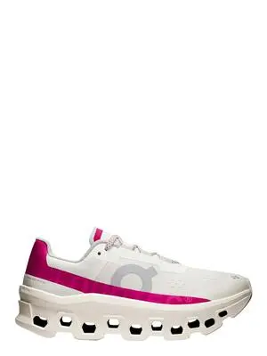 On Cloudmonster "ivory Grenadine" Athletic Sneakers - White