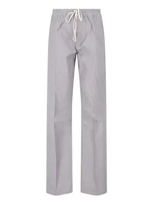 Rick Owens Dietrich Drawstring Pants - Grey