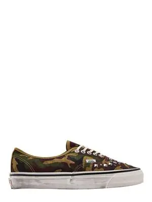VANS Authentic Camouflage Studded Sneakers - Green