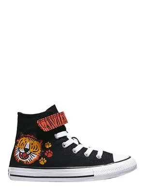 CONVERSE Chuck Taylor All Star 1v 'gs Tiger' High Top Sneakers - Black