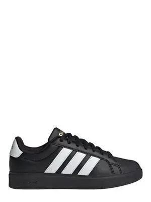 Adidas Core Cloud White Gold Metallic" Sneakers - Black