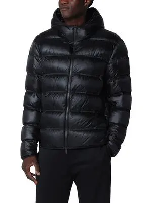 Moncler Guadiana Hooded Nylon Down Jacket - Black