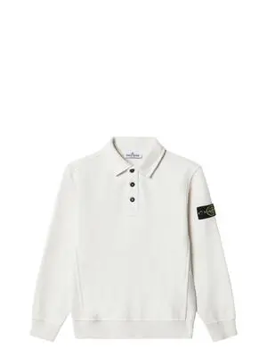 Stone Island Cotton Polo Sweatshirt - Beige