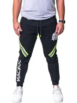 MACEOO Lightening Stretch Cotton Joggers - Black