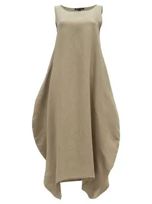 BIANCA POPP Bianca Popp Semiballoon Dress In Sage Rayon Green