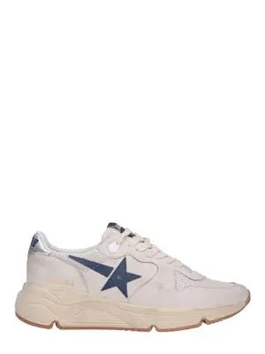 GOLDEN GOOSE Golden Goose 'Running Sole' High-Top Sneakers Cream