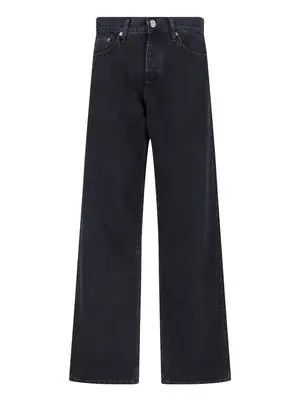 SUNFLOWER Sunflower Wide Leg Jeans Black