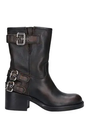 Chloé Dakota" Ankle Boots With Buckle Detailing - Black