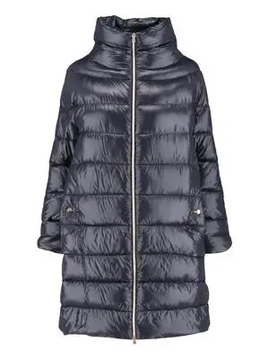 Herno Zip Puffer - Black