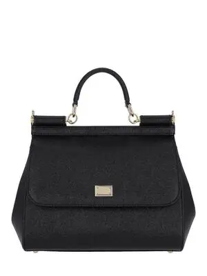 Dolce & Gabbana Sicily Handbag - Black