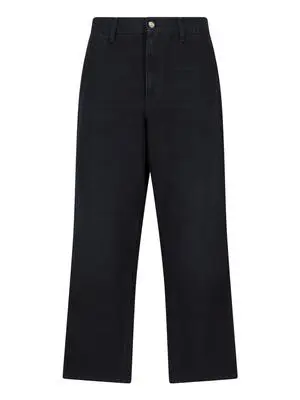 Carhartt Work In Progress Single Knee Carpenter Trousers - Black