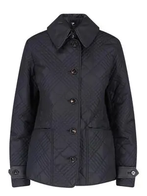 Burberry Quilted Jacket Fernleigh - Black