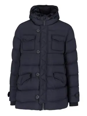 Herno L'eskimo Padded Jacket - Black