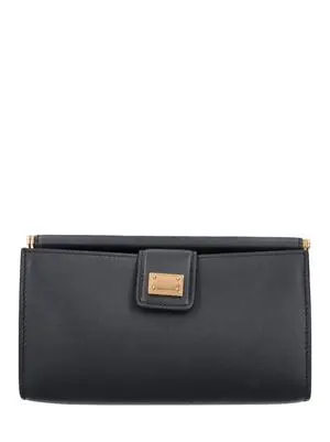 Dolce & Gabbana Mini Leather Shoulder Bag - Black