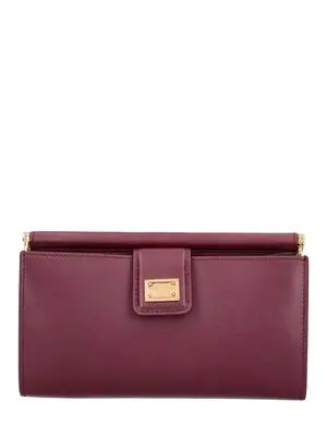 Dolce & Gabbana Mini Leather Shoulder Bag - Red