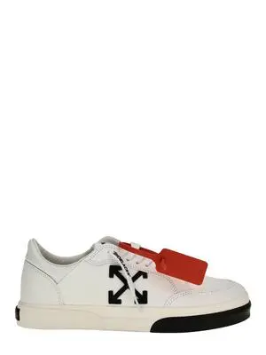 Off-White Vulcanized Low Sneakers - White