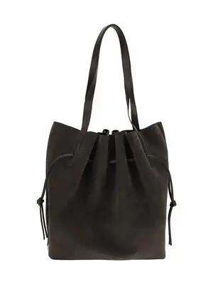 Yuzefi YUZEFI Scallop Shoulder Bag Brown