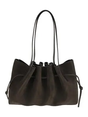 Yuzefi Scallop Shoulder Bag - Brown