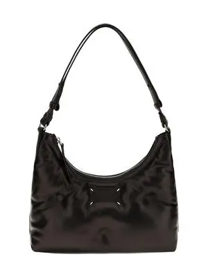MAISON MARGIELA Maison Margiela Small Glam Slam Hobo Shoulder Bag Black
