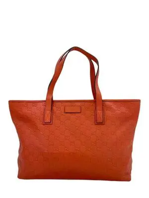 Gucci Gucci 2000s GG Assima Tote Bag Orange