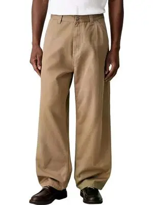 CARHARTT WORK IN PROGRESS Carhartt WIP Straight-Leg Logo Patch Trousers