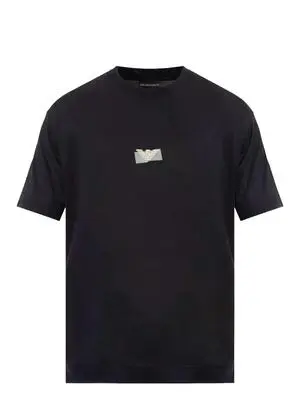Emporio Armani Logo-print Short-sleeve T-shirt - Blue