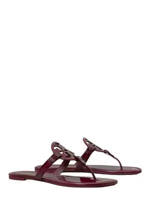TORY BURCH Tory Burch Miller Patent Thong Sandals