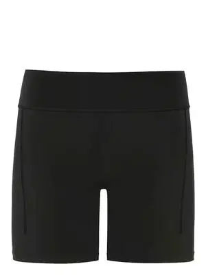 On Logo-print Tight Shorts - Black
