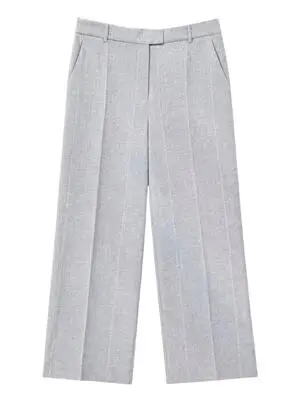 Eleventy Light Pinstripe Tailored Trousers - Grey
