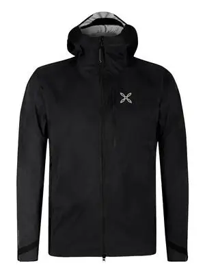 MONTURA Hooded Jacket With Logo Detail - Black