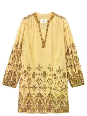 Ba&sh Zola Mini Dress - Yellow