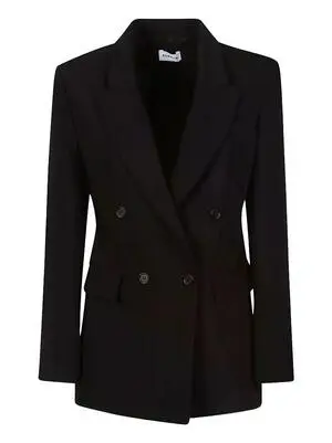 P.a.r.o.s.h Double-breasted Blazer - Black