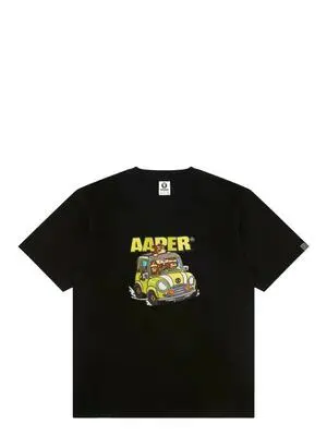 AAPE BY *A BATHING APE Aaper Graphic-print T-shirt - Black