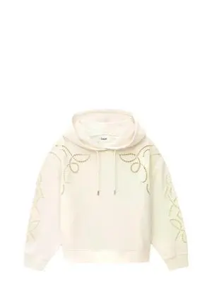 Ba&sh Beni Hoodie - White