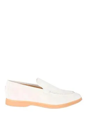 Eleventy Suede Slip-on Loafers - Neutrals
