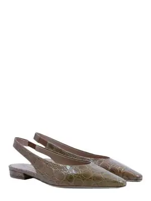 NOTABENE Gisella Slingback Pumps - Brown