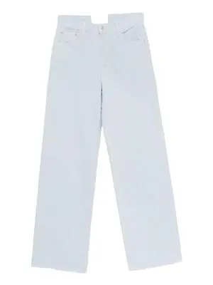 MOTHER Wide-leg Jeans - Blue