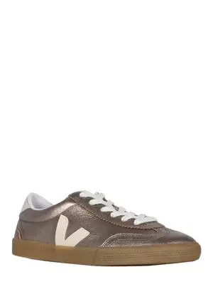 VEJA VEJA Volley Leather Sneakers Metallic