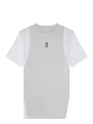 On Train Volt-t Logo-print T-shirt - Grey