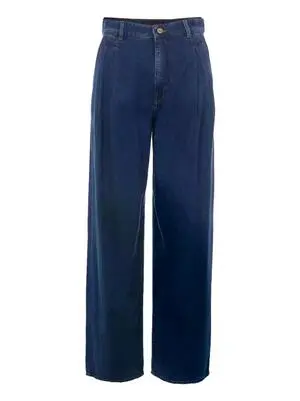 MAX MARA Max Mara Pleated Wide-Leg Jeans