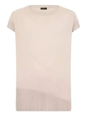 MOORER Short Sleeve T-shirt - Neutrals
