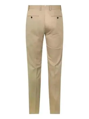 MOORER Slim-fit Trousers - Neutrals