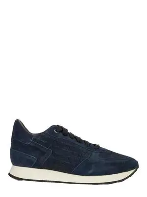 MOORER Moorer Suede Panelled Sneakers