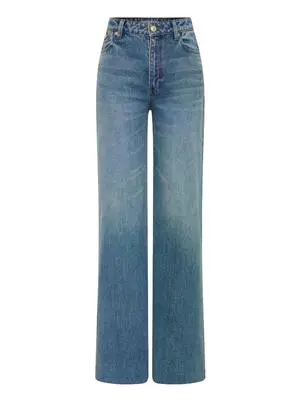 Rebecca Vallance Adriana Wide-leg Jeans - Blue