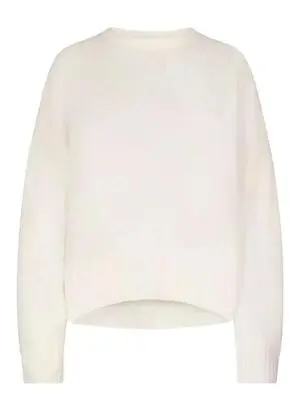 Loulou De Saison LouLou De Saison Cashmere Crew Neck Sweater White